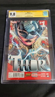 Thor 1 CGC 9.8 1st Jane Foster Thor Signature Series | eBay