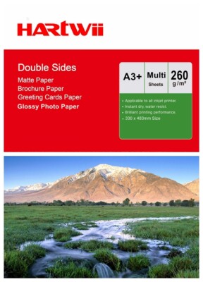 A3 Plus A3+ High Glossy Matte Matt Photo Paper Inkjet Paper 260Gsm ...