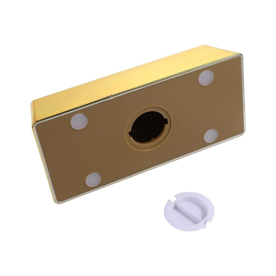 Gold Bullion Bar Gold Brick Saving Money Box Coin Case Piggy Bank Coin ...