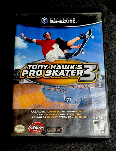 Tony Hawk's Pro Skater 3 - Nintendo GameCube -CIB Complete w/Man- Ships ...