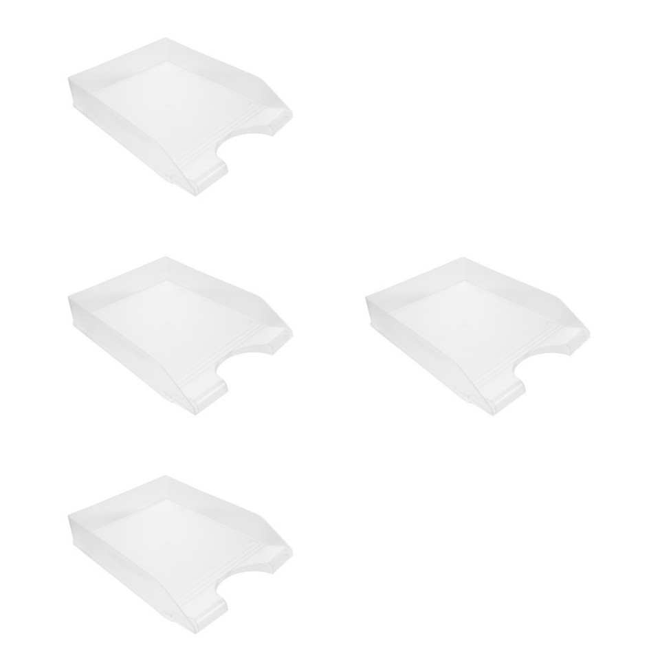 4 Pack Desktop Paper Organizer File Folder Holder for Sorter Bin | eBay ...