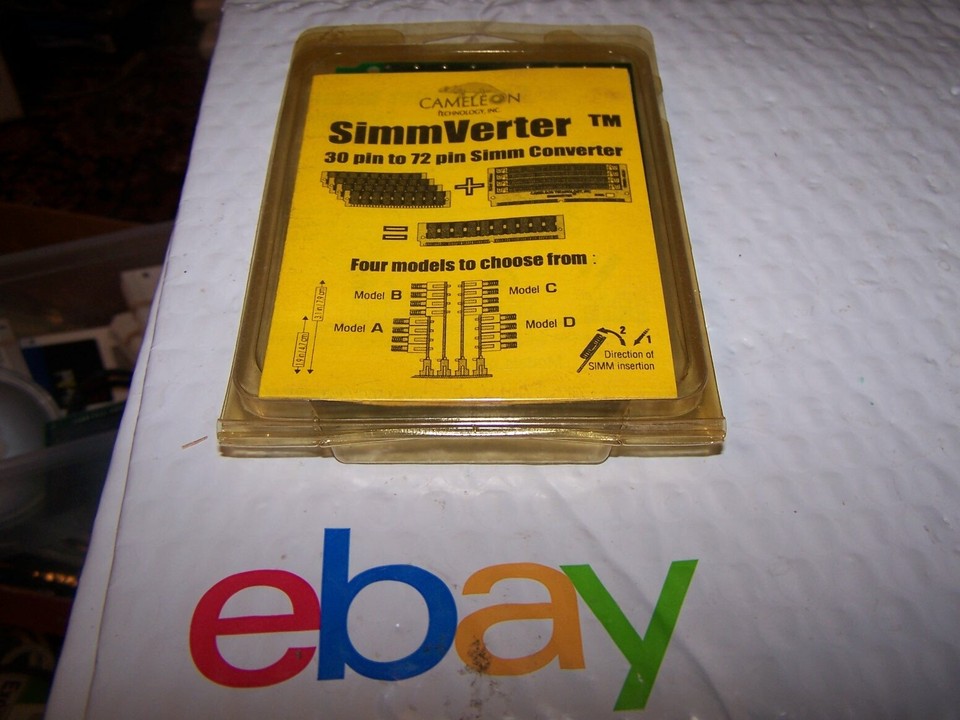 SimmVerter 30 Pin to 72 pin SIMM converter Model C High Profile ...
