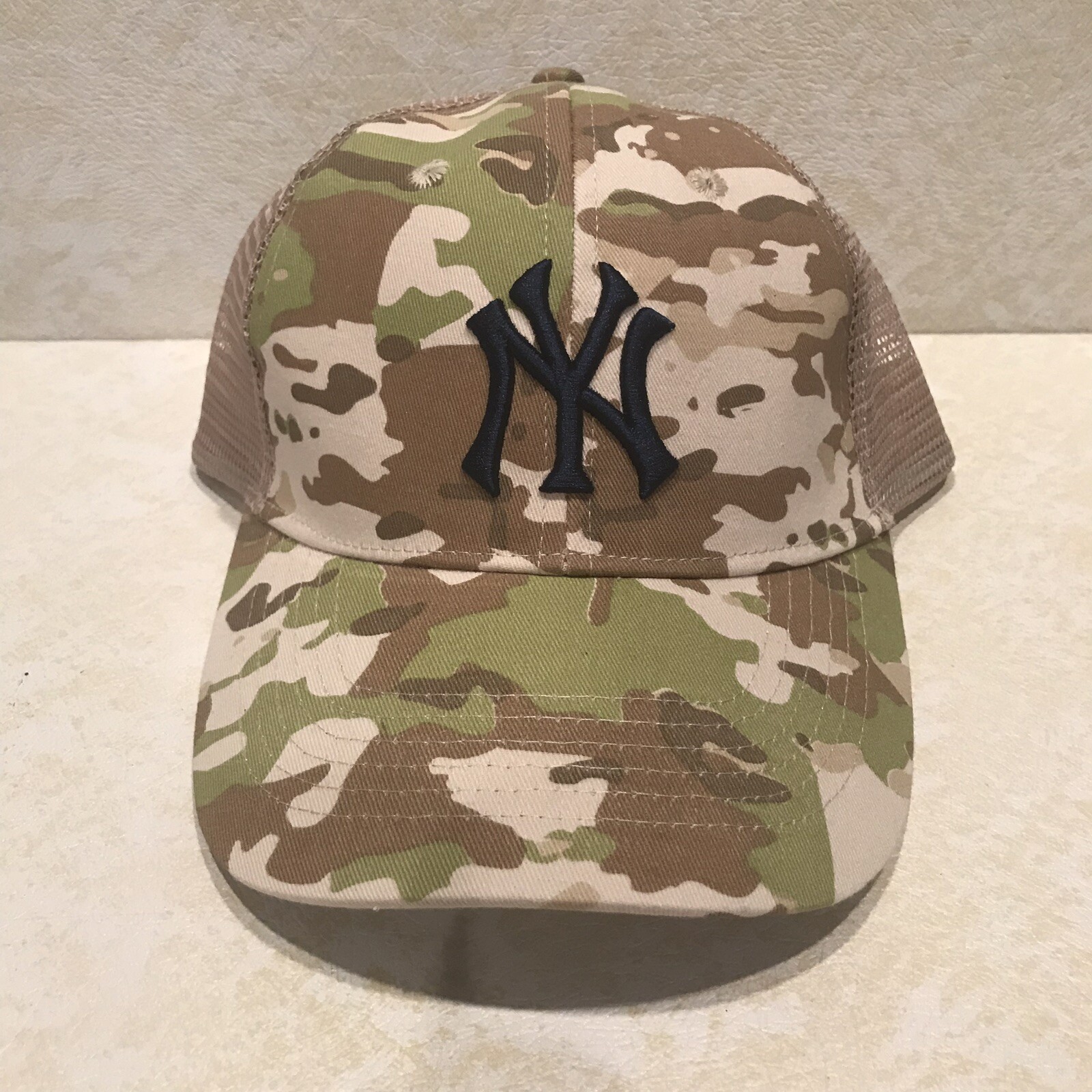 New York Yankees SGA Military Veteran Army Camouflage Camo Hat Cap ...