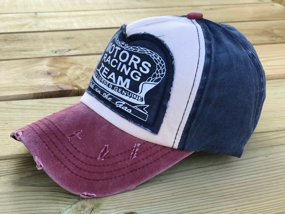 Cap Motors Racing Team Road Surf Summer Beach 100% Cotton New | eBay UK