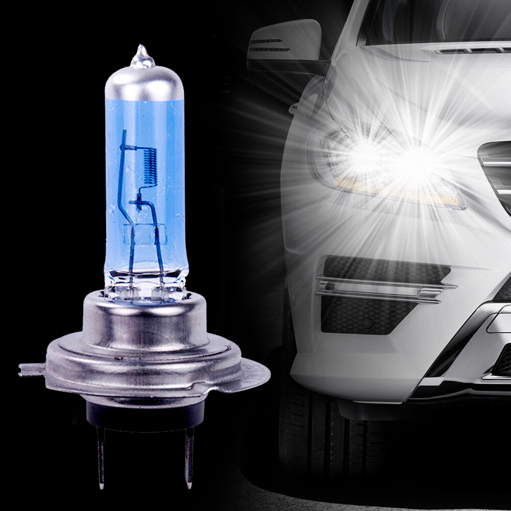 10X H7 12V 100W White Halogen Xenon Car Head Light Lamp Globes Bulbs ...