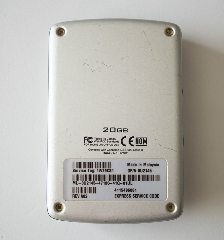 Dell Digital Jukebox 20GB MP3 Player - Fully Functional | eBay