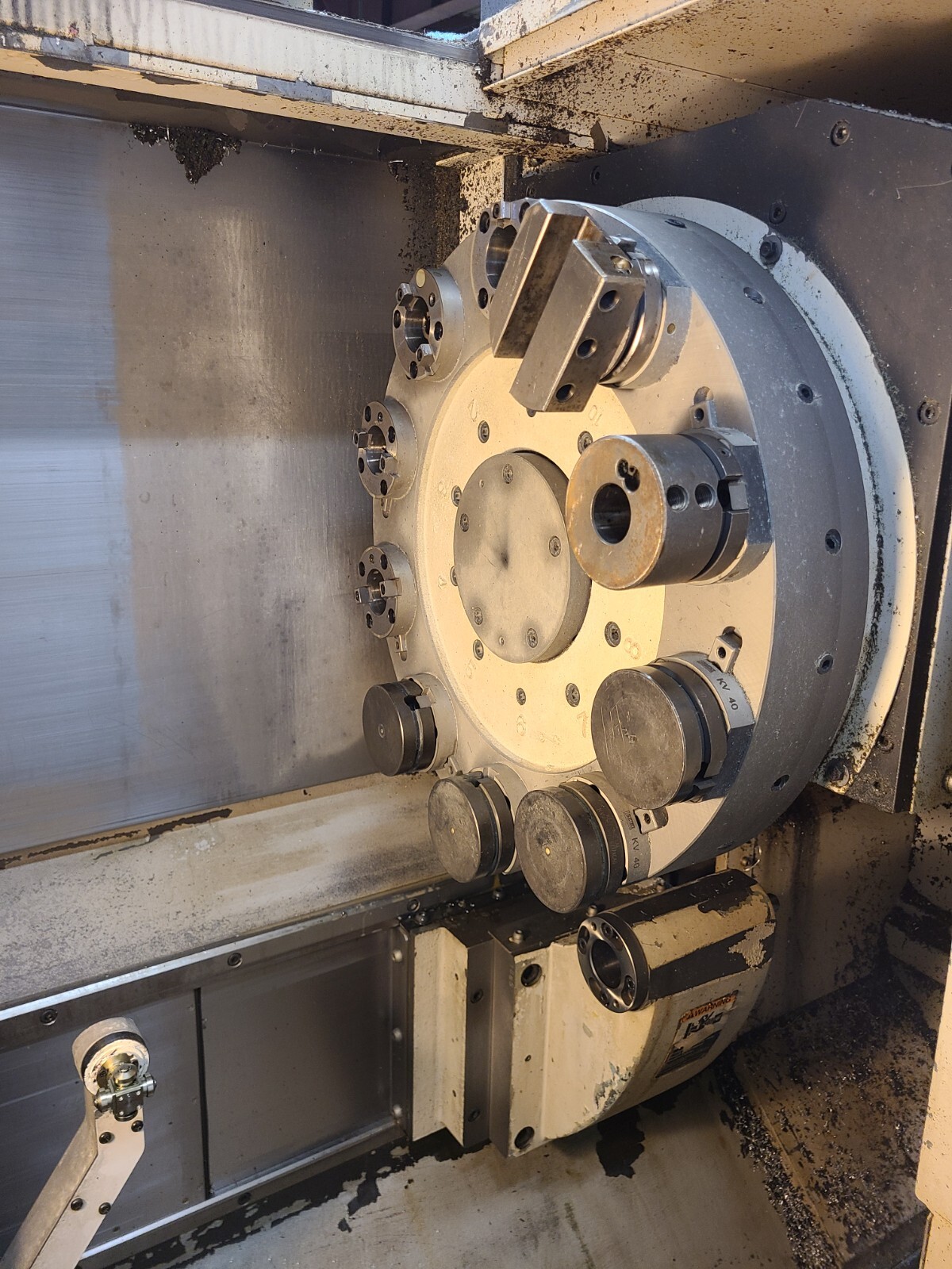 Hitachi Seiki HT20RIII CNC Lathe Machine Seiki Multi Control Air Filter ...