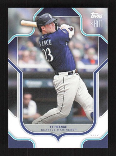 Ty France 2023 Topps x J-Rod Show Out Collection Seattle Mariners #46 ...