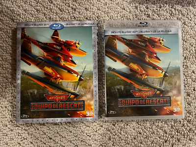 Aviones 2 equipo de rescate AKA Planes 2 (3D Blu-ray) rare Latin ...