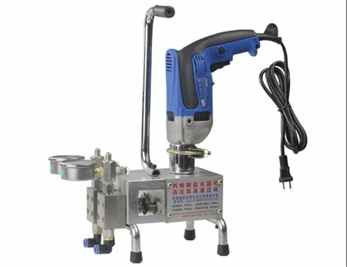 1500W Water Stop Premium Epoxy Injection Pump for Crack Repair Concrete ...