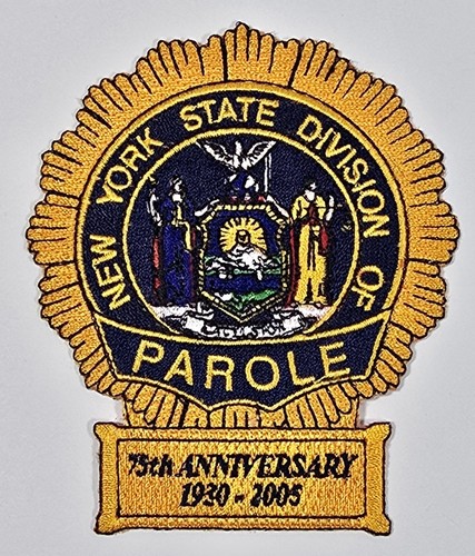 *RARE* NY STATE DIVISION OF PAROLE NEW YORK POLICE PATCH 75th ...