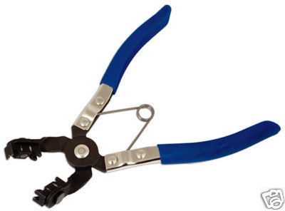 Clic + Clic R Clips Hose Clamp Pliers Tool With Swivel Head Angled Jaw ...