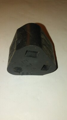 ETS 125V 15A RV Plug Adapter 3 HD Receptacle 3 to 3 Conductor Plug | eBay