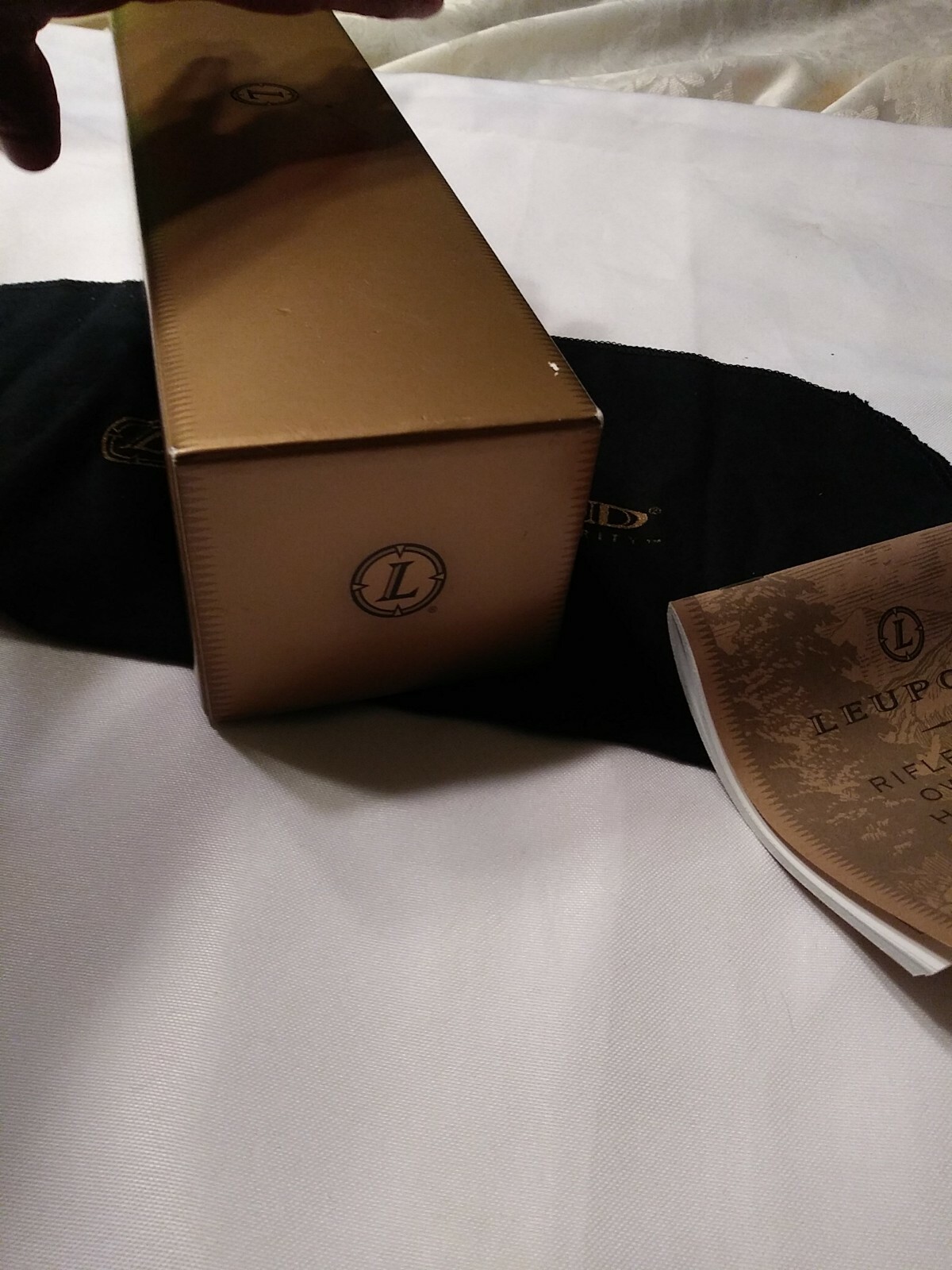 Leupold VX-III 3.5-10x40mm Rifle Scope BOX REPLACEMENT W/ Instructions ...