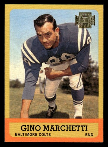 Gino Marchetti 2001 Topps Archives Reserve #86 Baltimore Colts | eBay