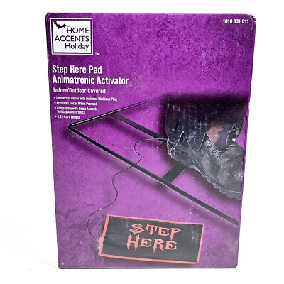 New Home Accents Home Depot Halloween Animatronic Step Pad Activator ...