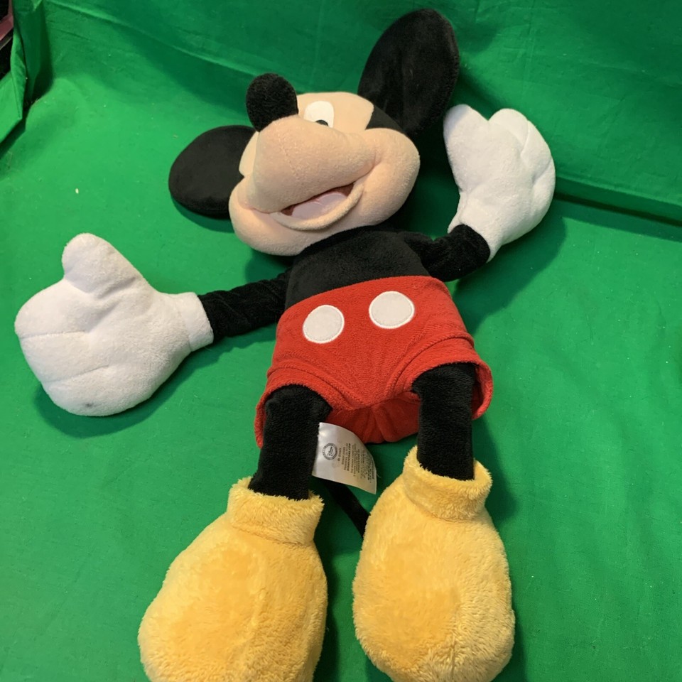 MICKEY MOUSE Disney Store Plush Toy Stuffed Animal Authentic 18 ...