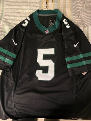 A New Nike ,NFL Official On field Apparel , G.Wilson #5 Black Jets ...
