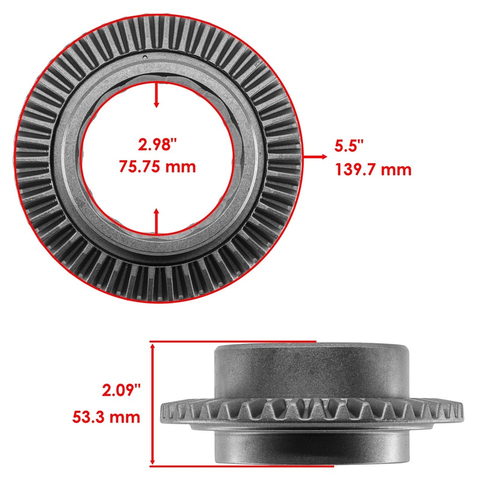 Caltric Front Differential Gear Ring & Pinion For Polaris 3235628 | eBay