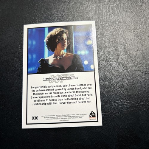 Jb26 James Bond 007 2014 Tomorrow Never Dies #030 Paris Carver Teri ...