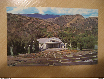 HOLLYWOOD California Bowl Amphitheatre Cartolina USA | eBay