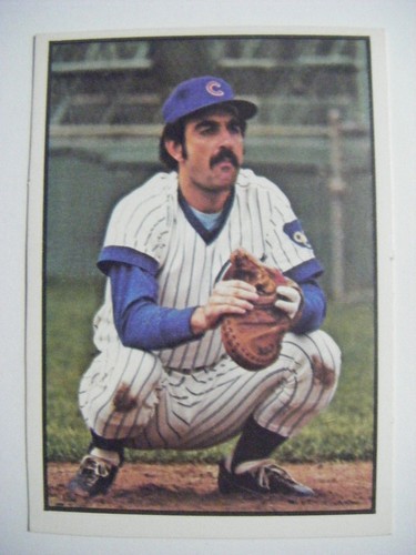 LARRY COX RARE 1978 SSPC baseball card CUBS BLUFFTON BELLEFONTAINE ...