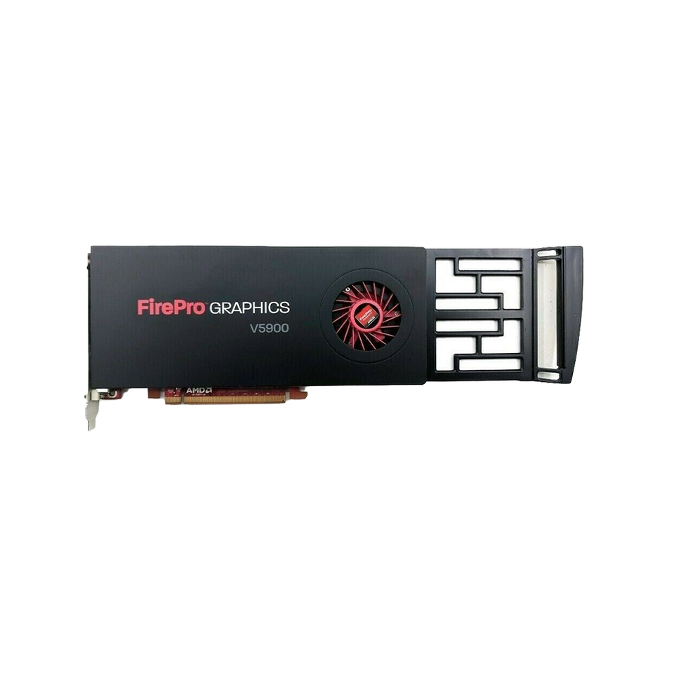 Dell AMD FirePro V5900 2GB GDDR5 Dual DisplayPort PCIe Graphics Card ...