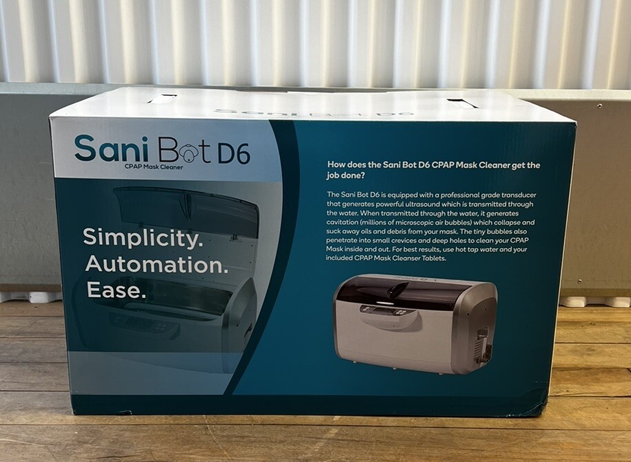 Sani Bot D6 CPAP Mask Gear Cleaner WITH CAPSULES | eBay