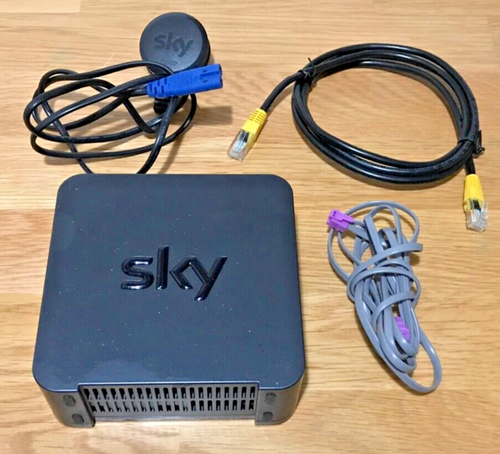 Sky Hub SR-102 Wireless WiFi Broadband Internet Modem Router Black with ...