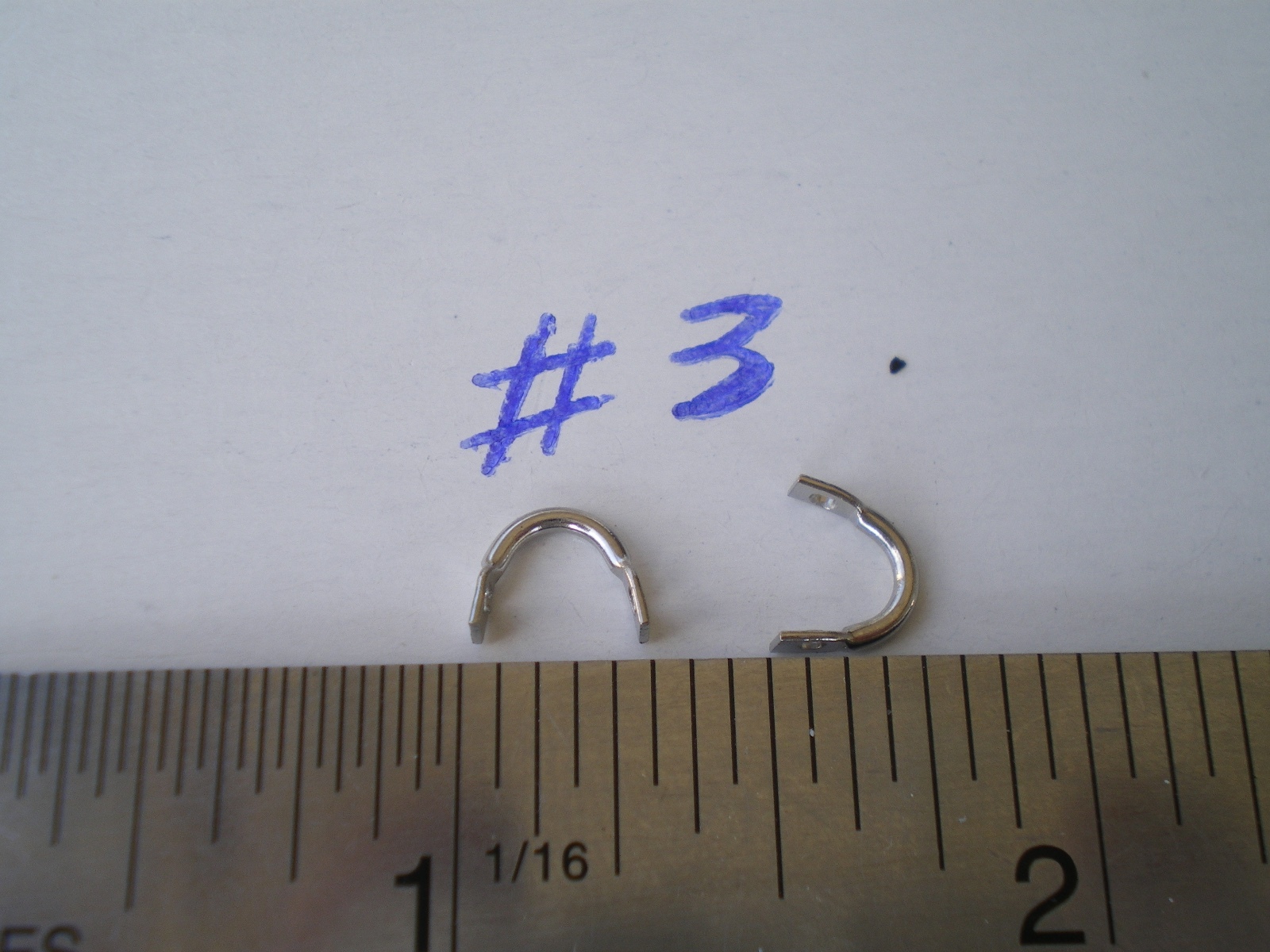 250 PCS. STAINLESS STEEL EASY SPIN CLEVISES SIZE #3, MAKE IN LINE ...