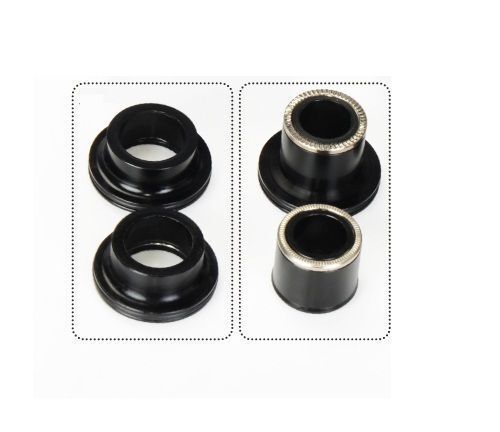 KOOZER Bike Hub Quick Release Thru Axle Adapter Converter End Caps 9-10 ...