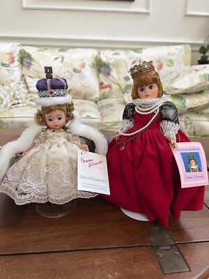 Madame Alexander Dolls | Queen Elizabeth I & Queen Elizabeth II ...