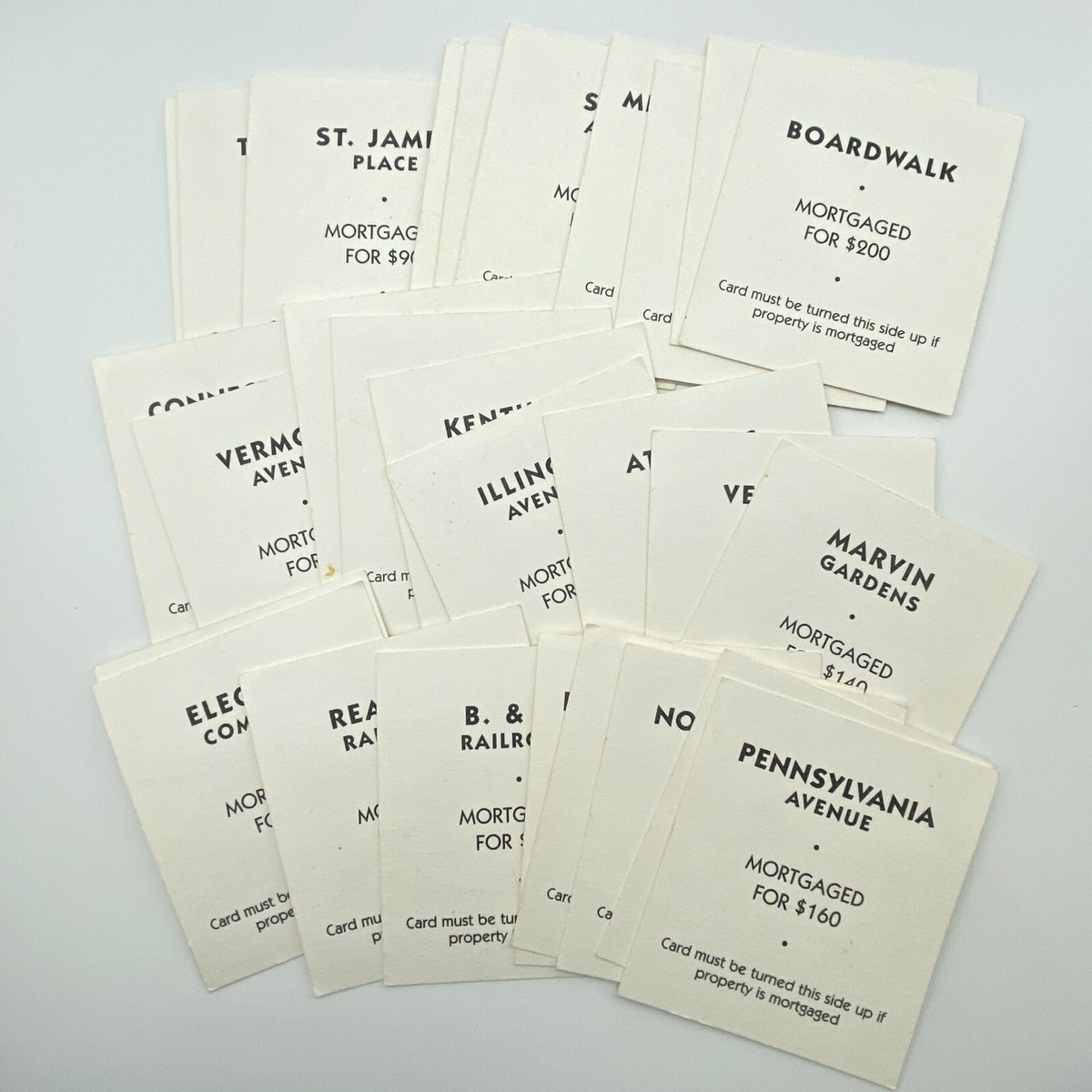 Monopoly Property Cards Back Monopoly "The Block" (2018) Board Game