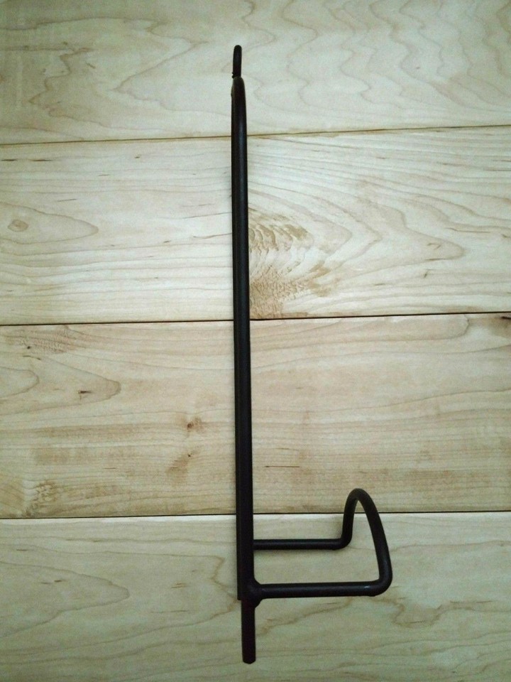 Plate Holder - Amish handcrafted strong & sturdy wrought iron wall rack ...
