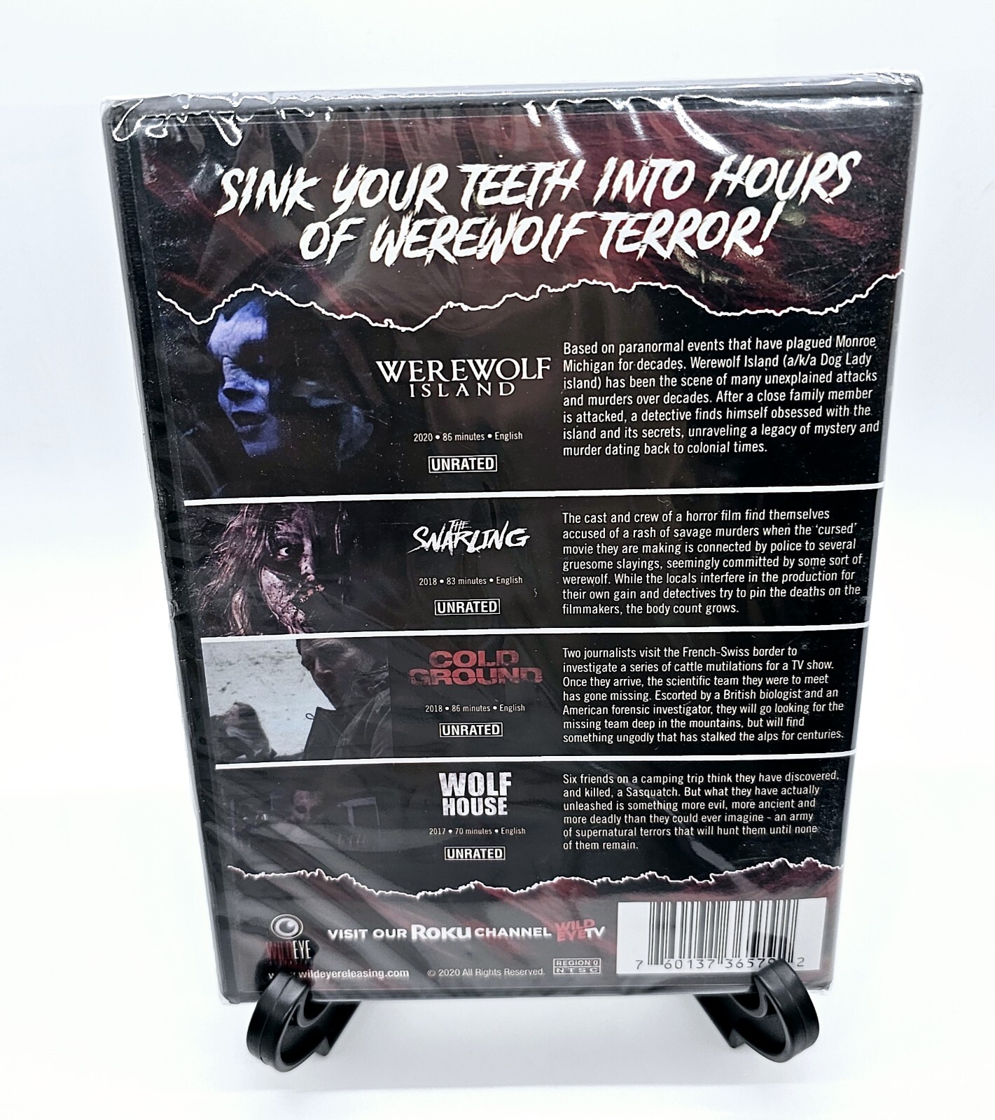 BRAND NEW & SEALED Werewolf Island + 3 More Werewolf Movies On 1 DVD ...