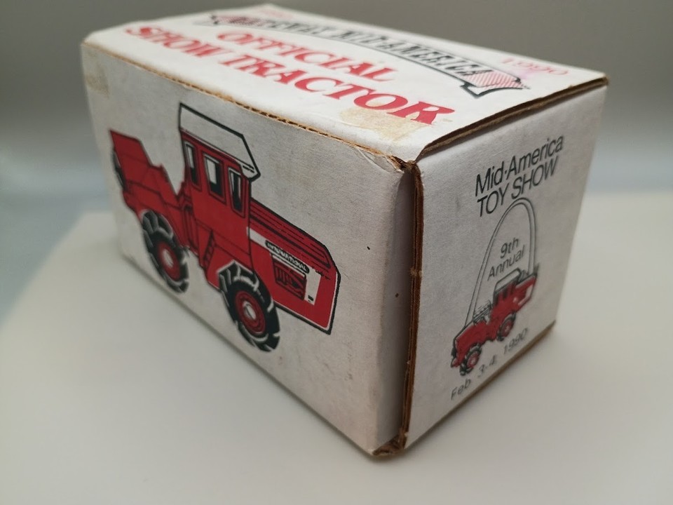 Box for 1990 Gateway Mid-America Toy Show 1/64 scale IH 4366 tractor ...