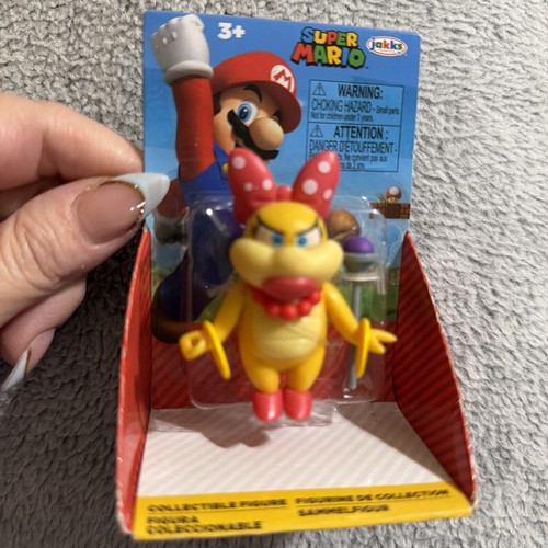 2021 Jakks Super Mario Wendy Koopa 2.5" figure (P) | eBay