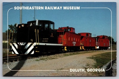 Vintage Southeastern Railway Museum Locomotive #2 Postcard Duluth GA | eBay