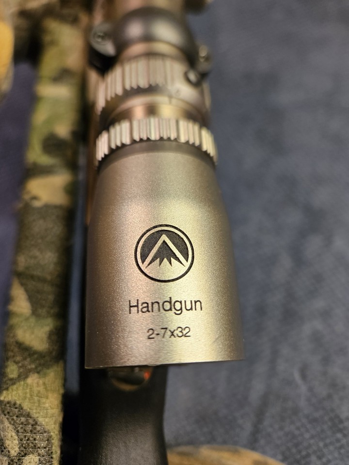 Burris 2-7x32mm Plex Reticle Handgun Pistol Scope Nickel | eBay