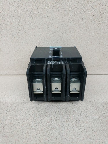 Siemens BQD BQD320 3 Pole 20 Amp 480V Circuit Breaker | eBay
