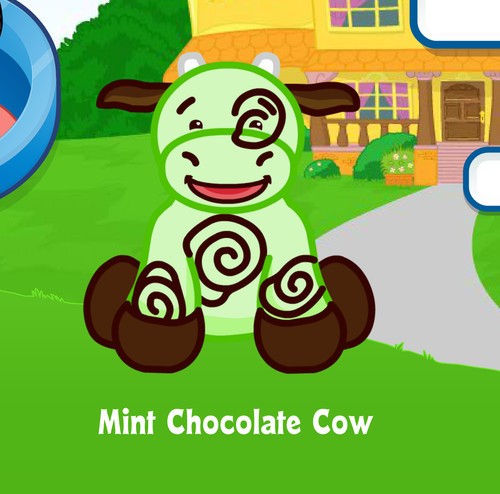 Webkinz Classic Mint Chocolate Cow Candykinz CODE ONLY | eBay