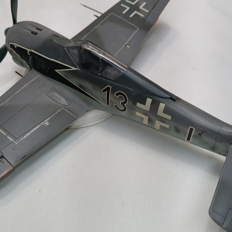 Well Built Hasegawa 1/48 Focke-Wulf Fw 190 A-3 Needs Wheel/Gear Repair ...