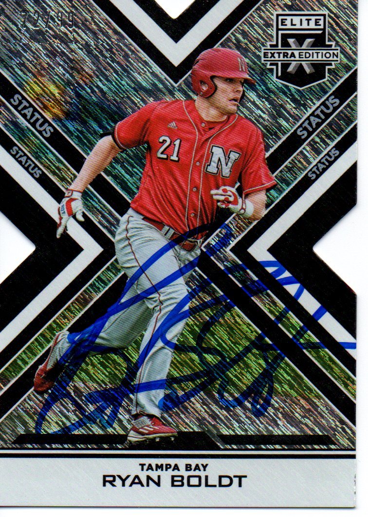 Ryan Boldt Nebraska Cornhuskers 2016 Panini Elite Die Cut Status Signed ...