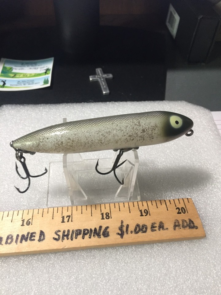 OLDER 4-1/4" EXCALIBUR/HEDDON ORIGINAL ZARA SPOOK SURFACE LURE | eBay