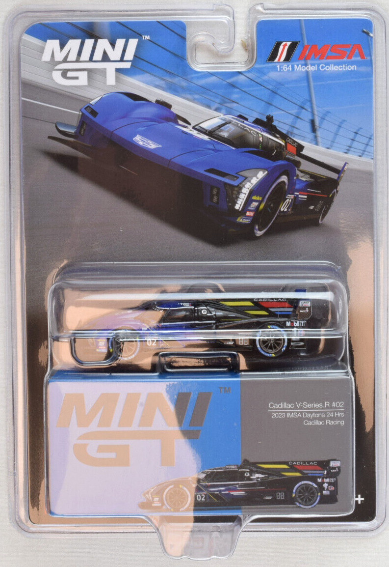 Mini GT Cadillac V-Series.R - Cadillac Racing - 2023 24hrs Daytona 1:64 ...