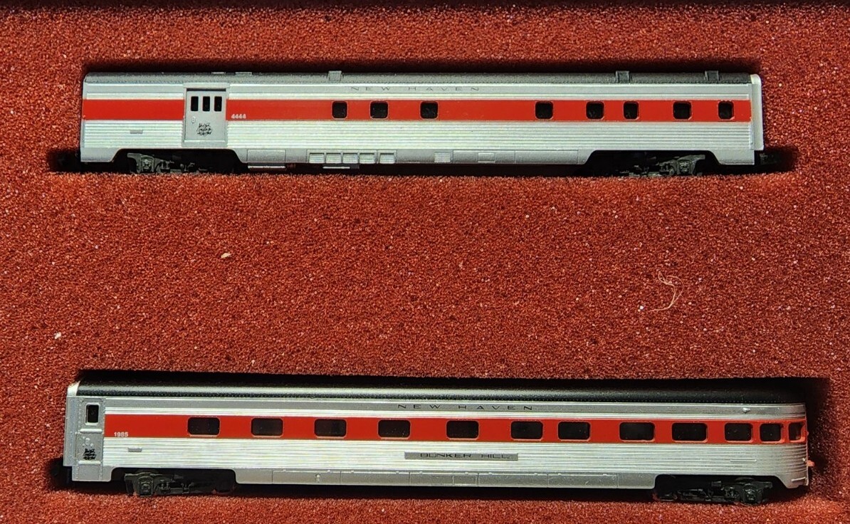 Con-Cor N Scale New Haven Passenger Set The Cranberry #8405 Limited ...