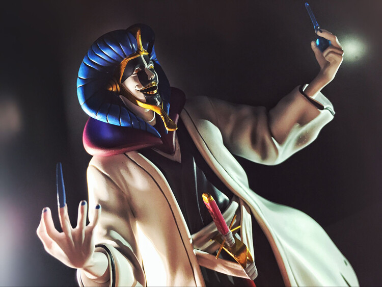 FOC BLEACH Kurotsuchi Mayuri 1/8 Resin Figure Model Captain Collectible ...