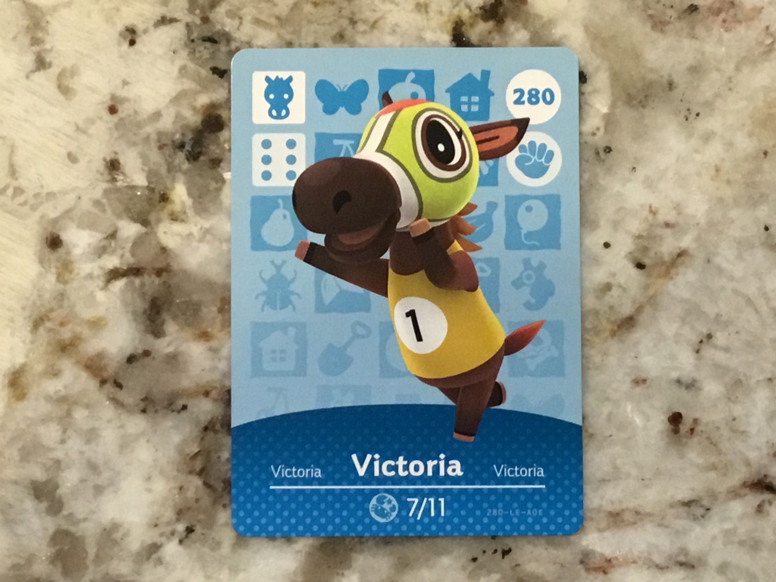 VICTORIA #280 Animal Crossing Amiibo Authentic Nintendo Mint Card From ...