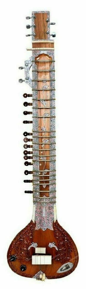 Indian Musical High Quality Electric Travel Sitar String Instrument ...