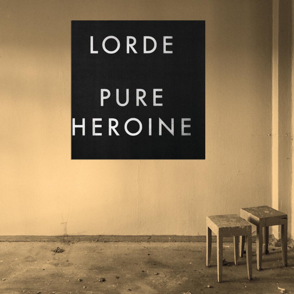 Pure Heroine Lorde Album Cover